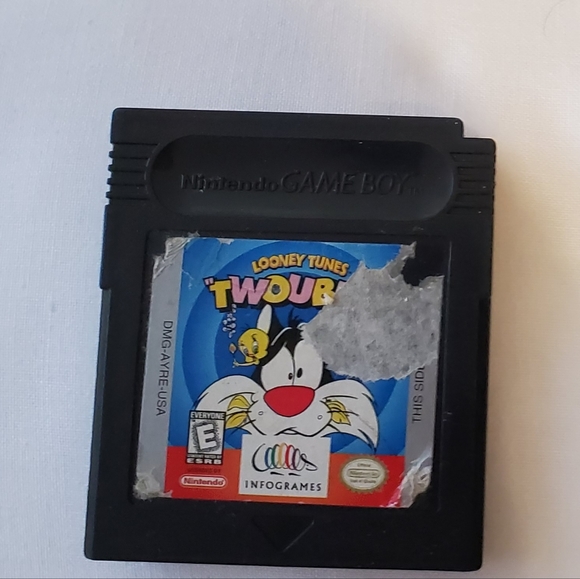 Games | Looney Tunes Twouble Nintendo Game Boy Color 1998 Gbc Game Cart ...